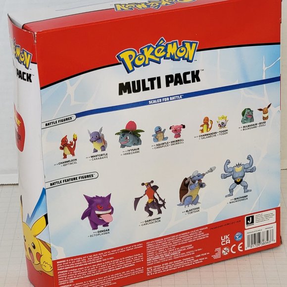 Jazwares | Toys | New Pokemon Ultimate Battle Figures Multi Pack ...
